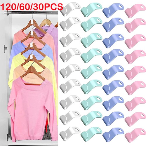 Space Saver Saving Wonder Metal Magic Closet Organise Hook Hanger Clothes Coat | eBay UK