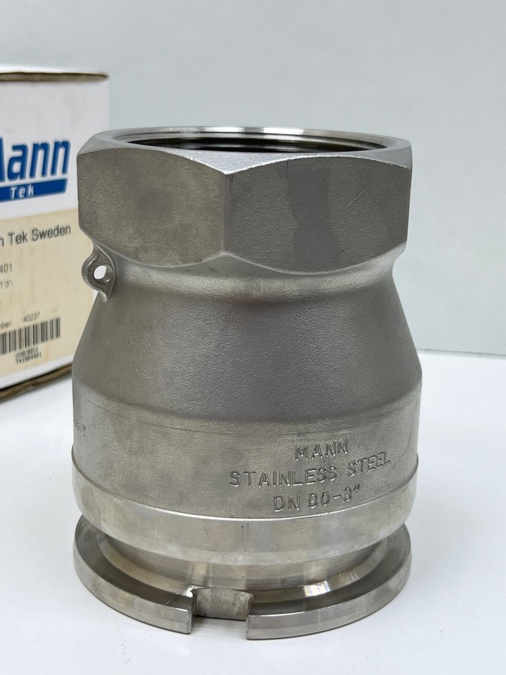 MANN TEK SWEDEN T415B4401 TANK UNIT 3" - 3" NPT SS FPM | eBay