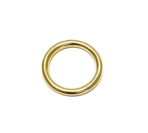 16mm 20mm 25mm 38mm 50mm Solid Brass O-Rings For Dog Leads Horse Reigns ...