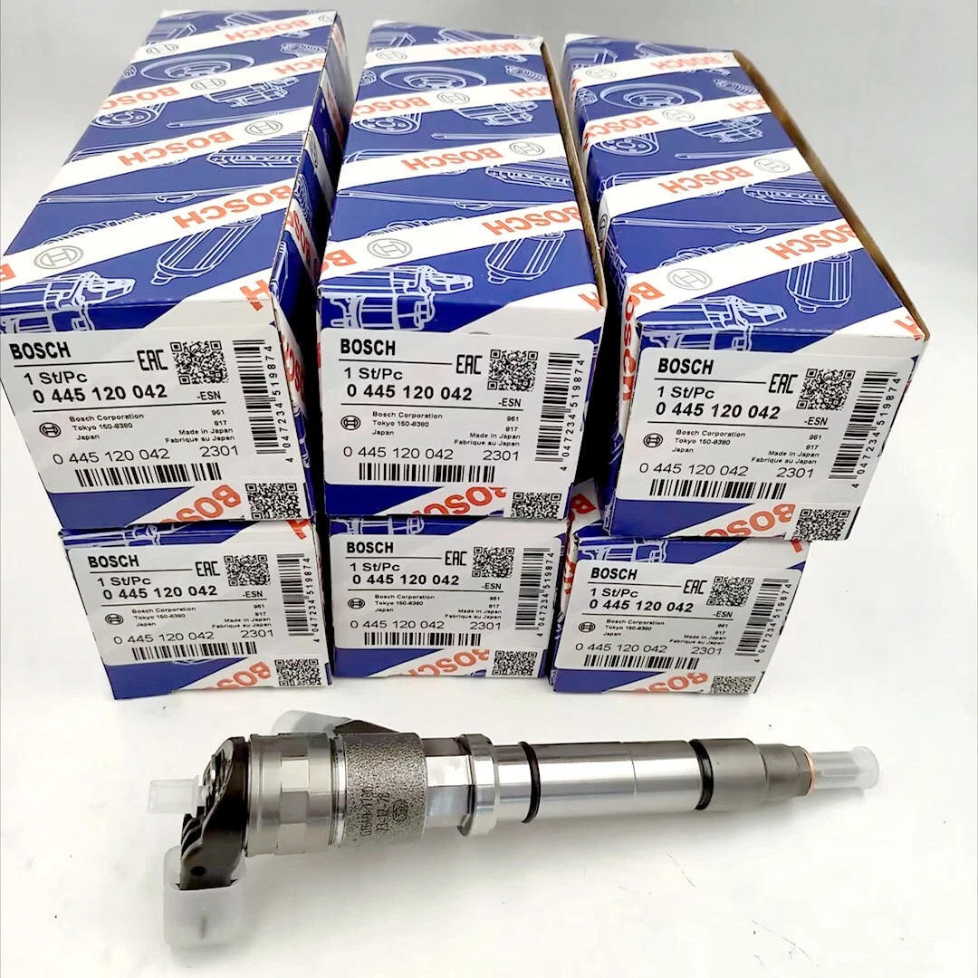 8X Fuel Injectors 0445120042 Fits For Chevy GMC Duramax LBZ Hummer 6.6L ...