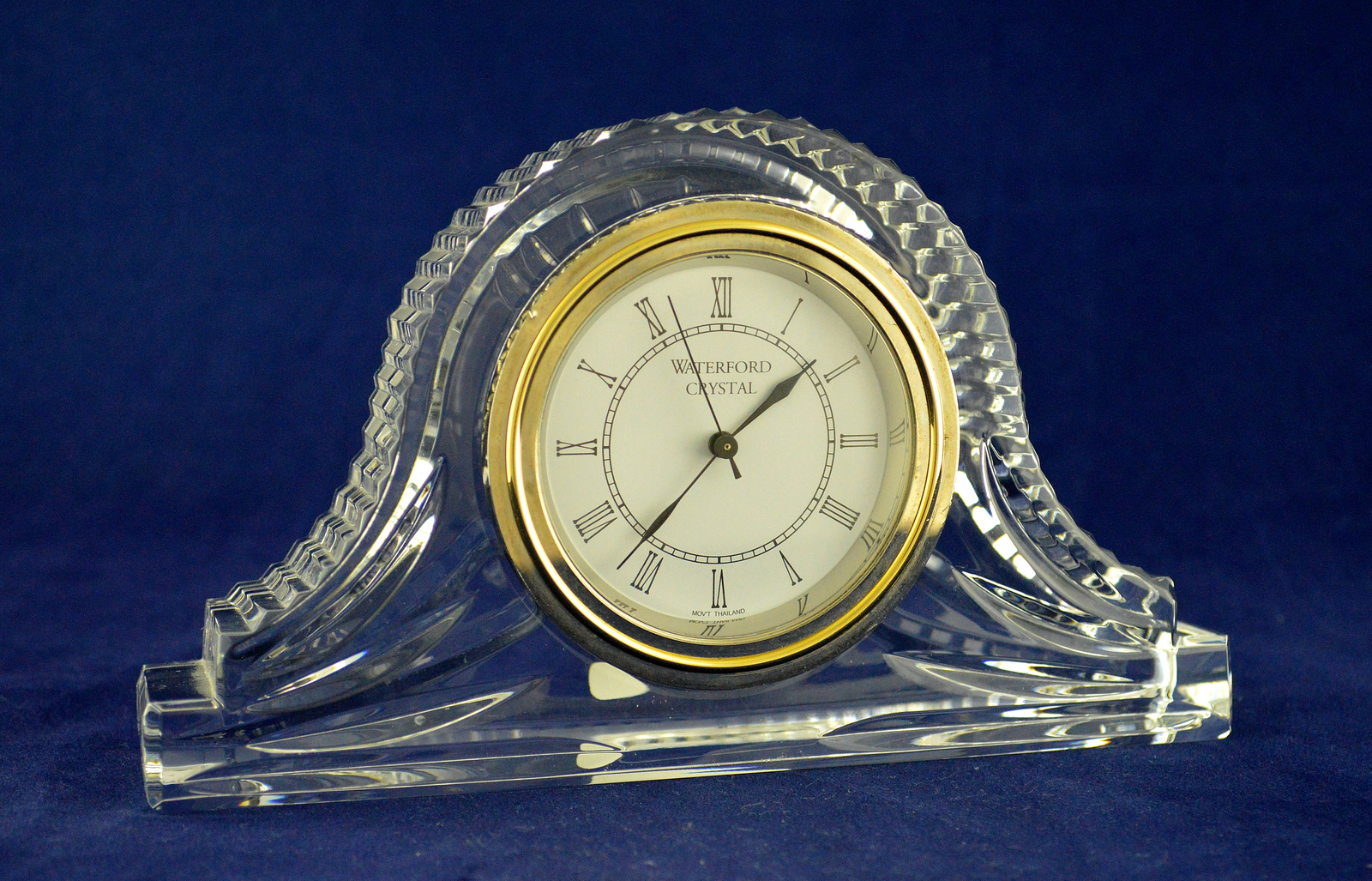 Waterford Crystal Wharton Mantel Clock – 10cms (3-7/8″) Tall | eBay UK