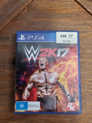WWE 2K17 PS4 (Sony PlayStation 4, 2016) Free Postage 710425477522 | eBay
