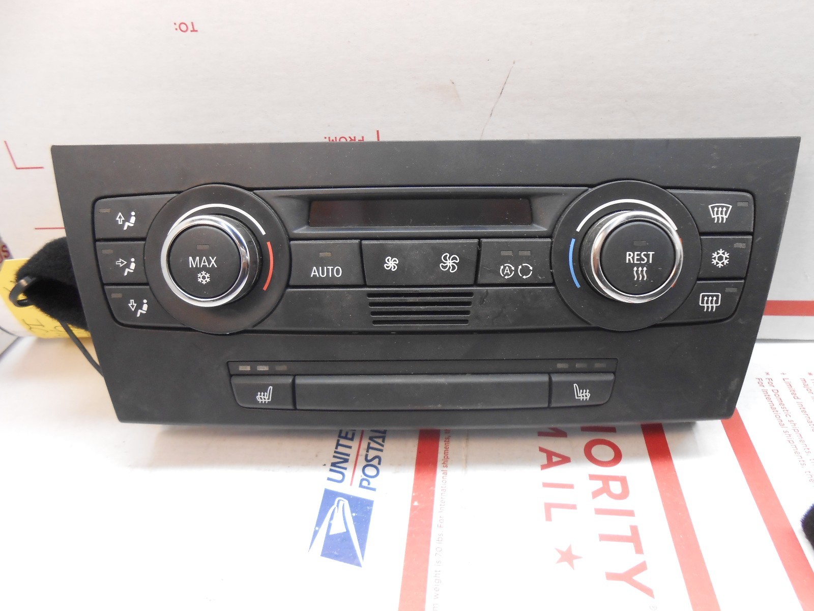08 bmw 328i climate control unit 64119162984 9162984 ic# 52037 PB0452 ...