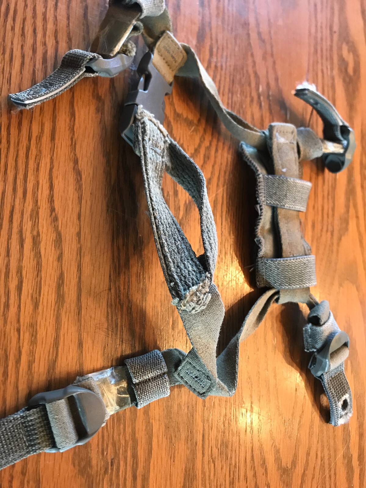 Chin Strap for Advanced Combat Helmet 4 Point Strap Assembly USGI ACH ...