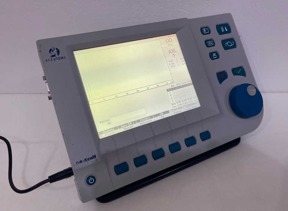 Accutome Inc. 26-2500 Accusonic A-Scan Biometer, DHL Ship World Wide | eBay