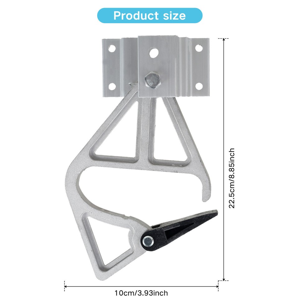 2Pcs Extension Ladder Locks Aluminum Alloy Rung Lock Kit Sturdy Ladder ...