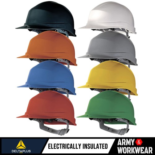 Delta Plus Hard Hat Safety Helmet Insulated Comfort Fit PPE Work Wear ...