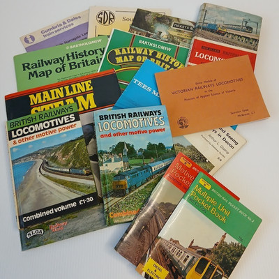 Railway Books Booklets Maps Timetables Vintage Choose Your Own Title ...