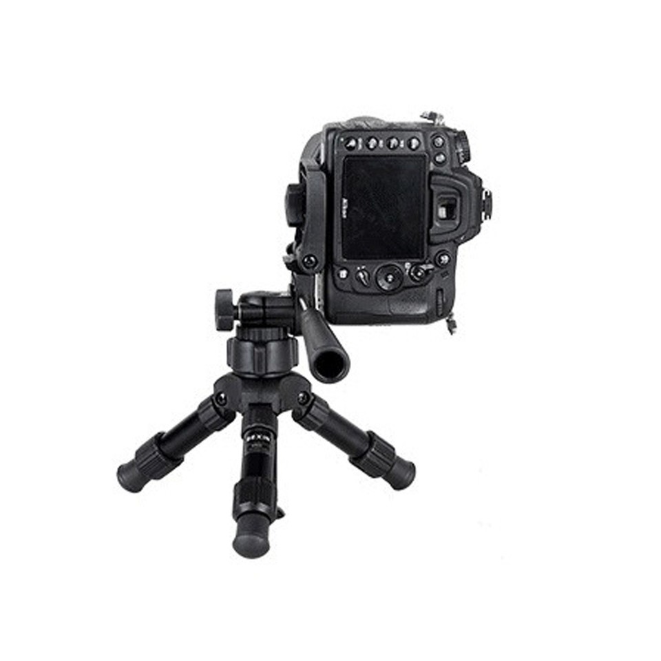 Mini Desktop Tripod Kit with 3-Way Panoramic Head for DSLR Camera ...