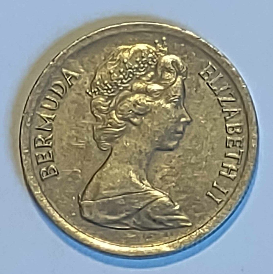 1981 Queen Elizabeth II, Bermuda 10 Cents Coin | eBay