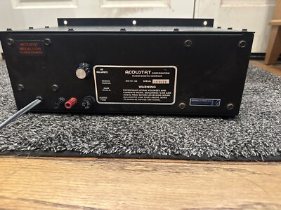 Acoustat MK-121-2A Interface W/ Medallion Transformers | eBay