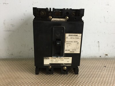 WESTINGHOUSE EHB3100 100 AMP 480 VOLT 3 POLE BREAKER * | eBay