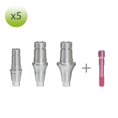 x 5 CAD/CAM Ti-base Interface GM Exact Titanium Base Neodent GM ...