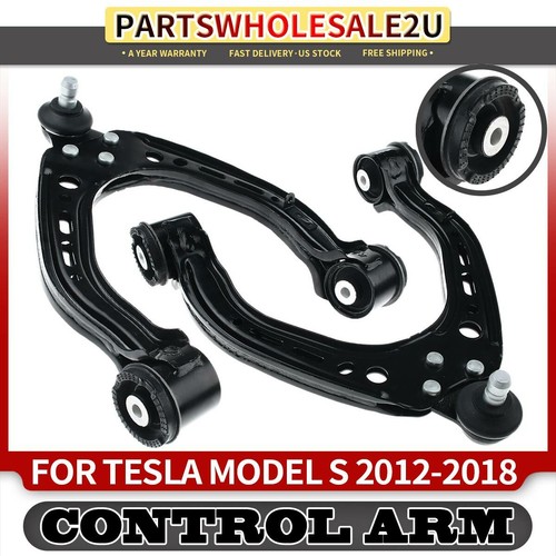 2x Front Upper Left & Right Electric Control Arms for Tesla Model S 12 ...