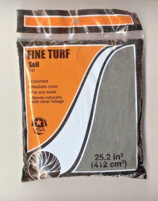 Foliage - Fine Turf T41 Soil model scenery 1/48 scale | eBay