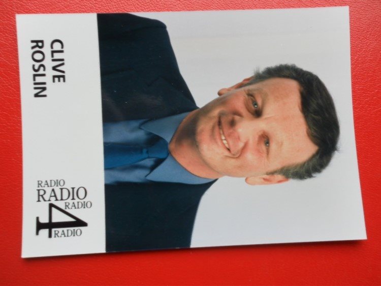 POSTCARD ANONYMOUS PEOPLE RADIO 4 PRESENTER - CLIVE ROSLIN | eBay UK