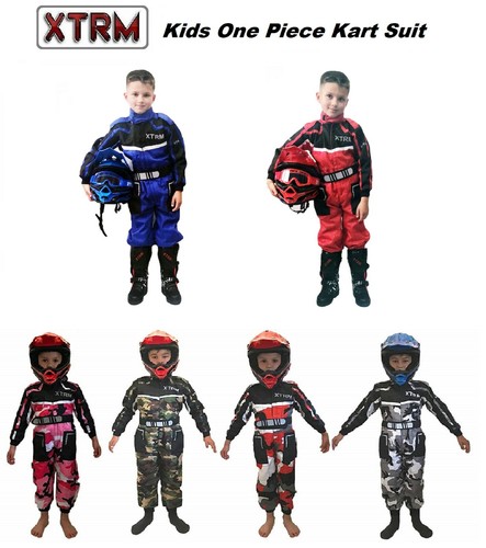 Kids Kart Suit Motocross Children Mx Racing Overalls Quad Bike Off Road ...