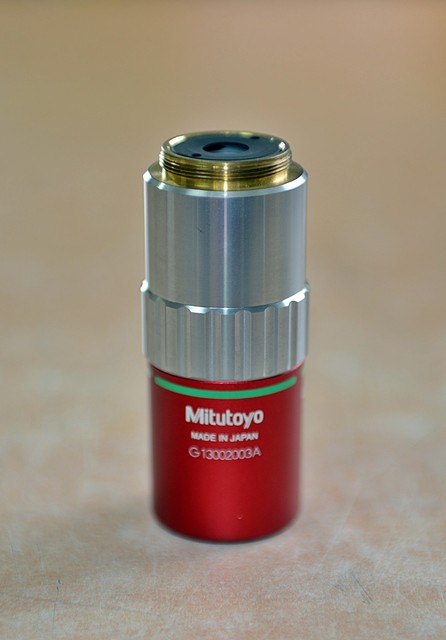 Mitutoyo Objective Lens Plan APO Nir 20x / 0.42 ∞/0 F 200 Ship for sale ...