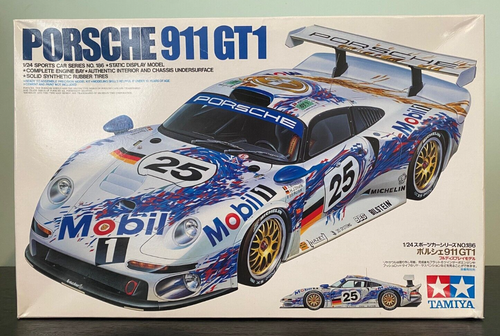 Tamiya 24186 Porsche 911 GT1 '96 24 Hours Le Mans 1/24 Scale Model Kit ...