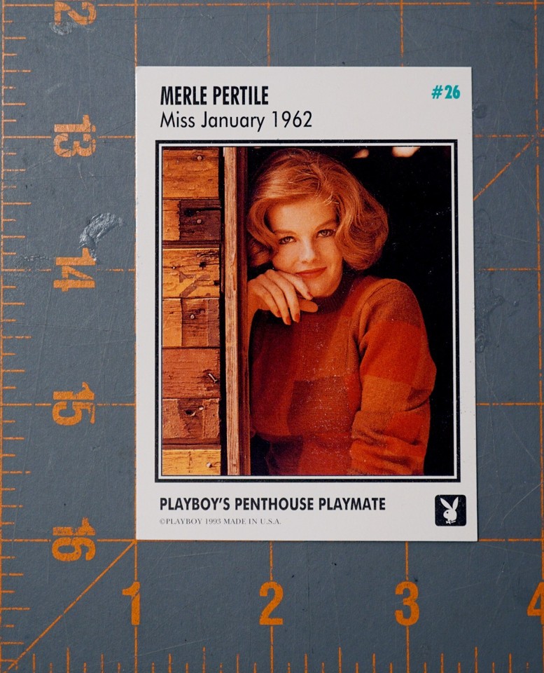 Adult Playboy Card #26 Merle Pertile Miss January 1962 | eBay