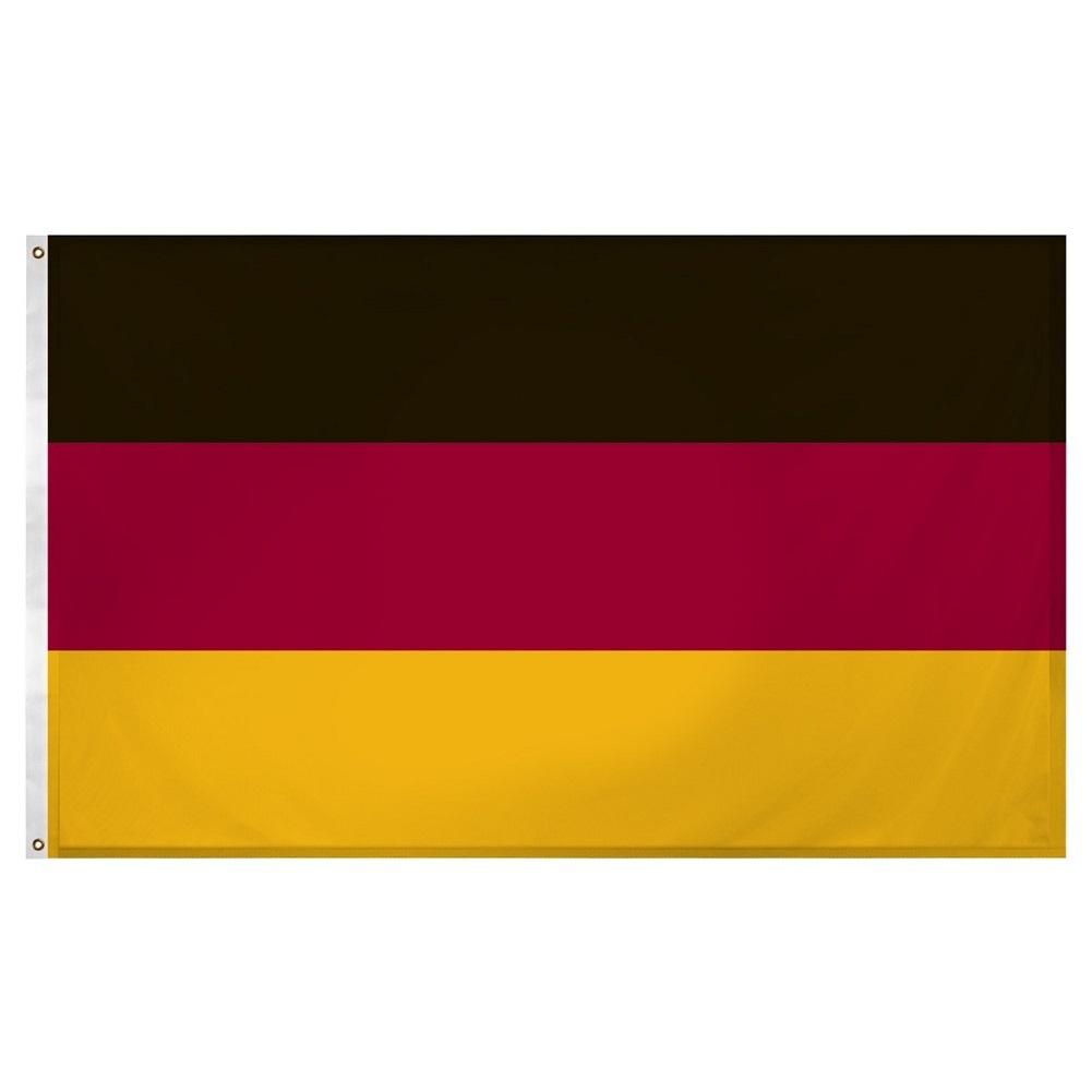 4x6 Germany Flag Polyester 4 ft x 6 ft German Flag Banner (150 Denier ...
