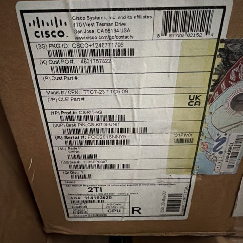 New, Cisco, CS-KIT-K9, Video Conference Unit | eBay