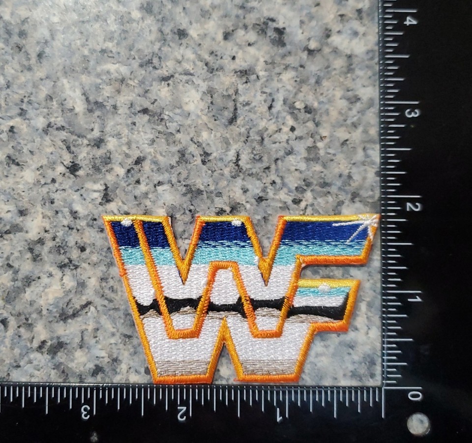Vintage WWF WWE Patch. Wrestling. Embroidered. Iron On. 3"x1.75" | eBay
