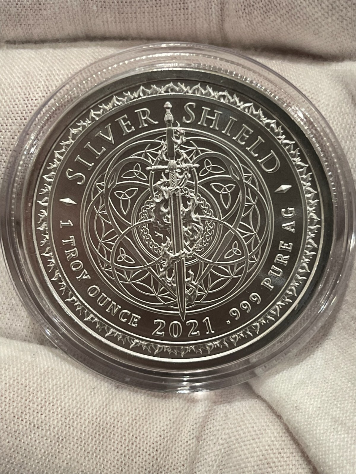 2021 Freedom Girl Silver Shield Silver Round 1 oz .999 Fine Silver IN A ...