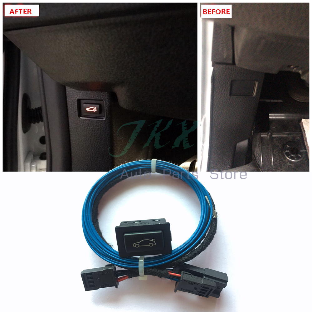 Trunk Unlocking Switch Button+Wiring x OEM For BMW F20 F30 F35 F10 F11 ...