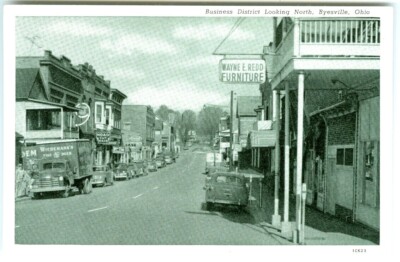 Byesville OH The Business District Looking North | eBay