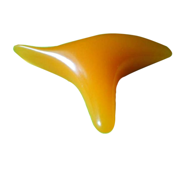 Point Therapy Pedicure Body Massager Tool Triangular Resin Foot Massage ...