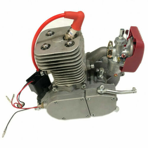 CDHPOWER YD100 2-Stroke 50MM Cylinder 2 in 1 Bicycle Engine Kit 100CC ...