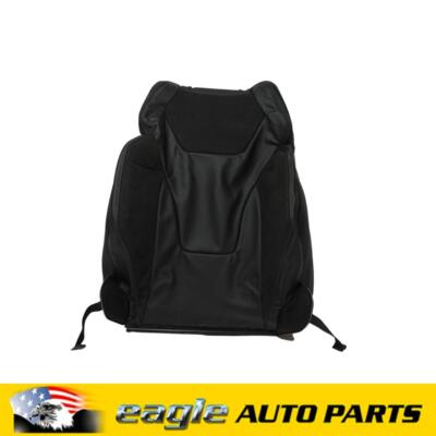 HSV VF CLUBSPORT R8 SEDAN & WAGON L/H FRONT SEAT BACK COVER LEATHER JET ...