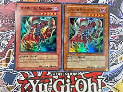 ***2x Elemental Hero Necroshade 2x*** GX1-EN001/YSDJ-EN000 1/Unlim ...