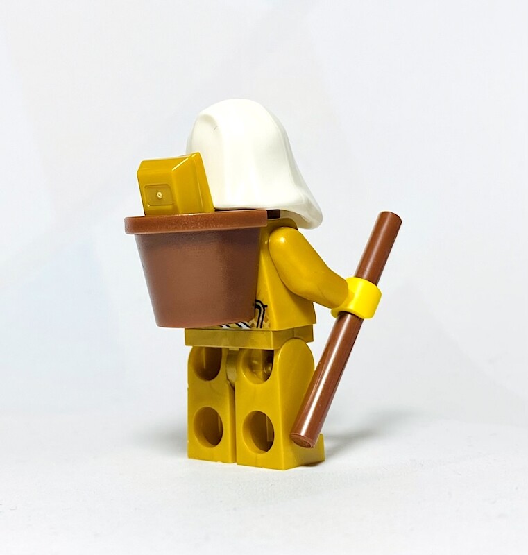 NEW LEGO Medieval Gold Merchant minifigure - Castle - Made Of Genuine ...