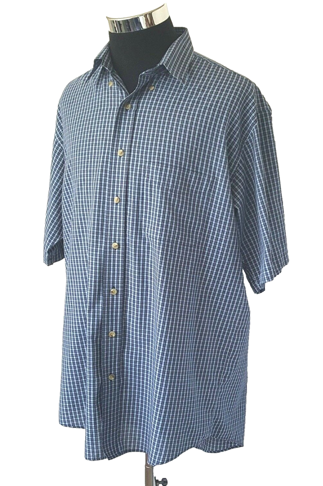 Arrow Button Front Shirt Men's Size LT Short Sleeves Various Shades of ...