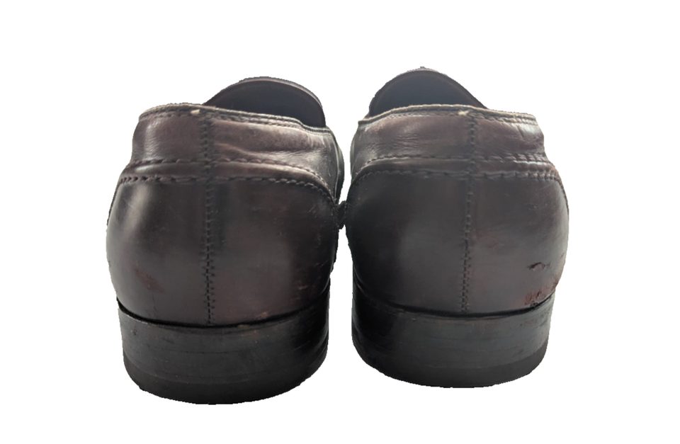 Brooks Brothers By Alden Low Vamp Burgundy Loafers Made In the USA Men ...