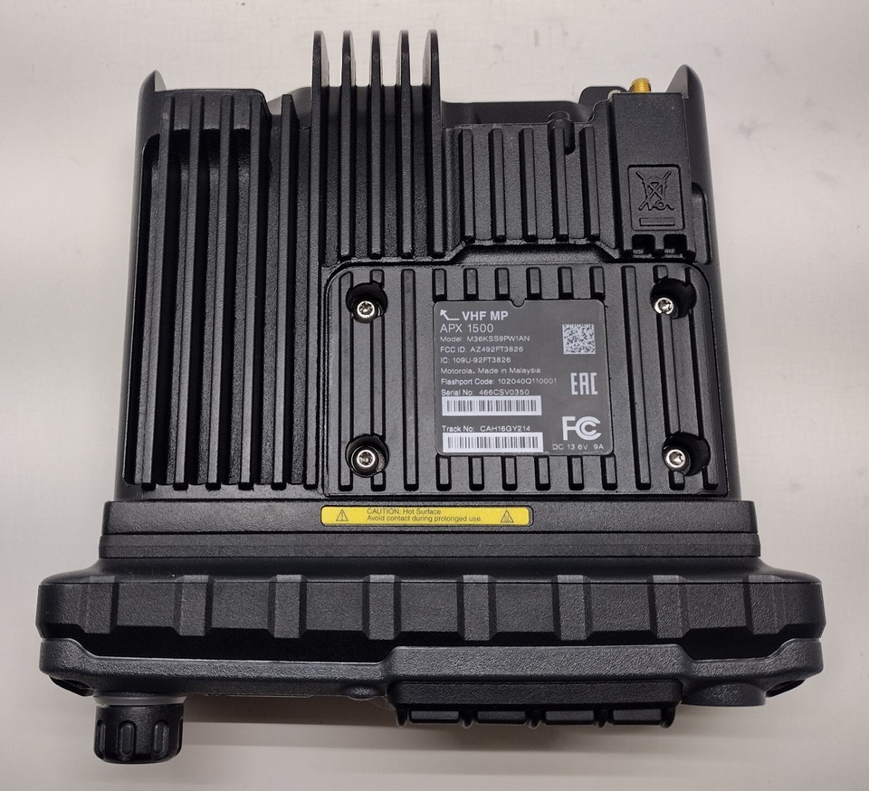 MOTOROLA APX1500 VHF 136-174 MHz DIGITAL MOBILE RADIO P25 TDMA FDMA ...