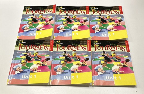Lot of 6 New HMH Journeys Decodable Reader Unit 1 Textbook ...