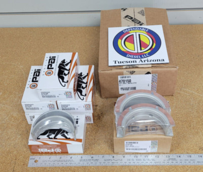 Main Bearing Kit for International DT466E PAI# 470150 Ref# 1830725C91 ...