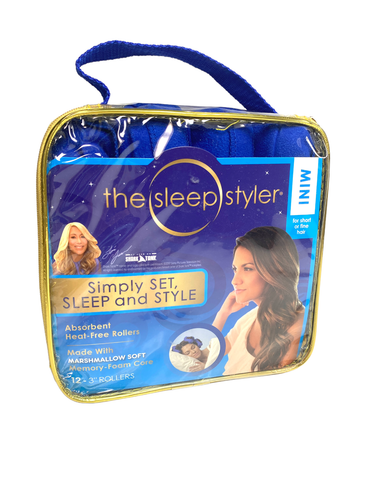 The Sleep Styler 12 Ct Mini 3" Curlers Rollers Shark Tank - Short or ...