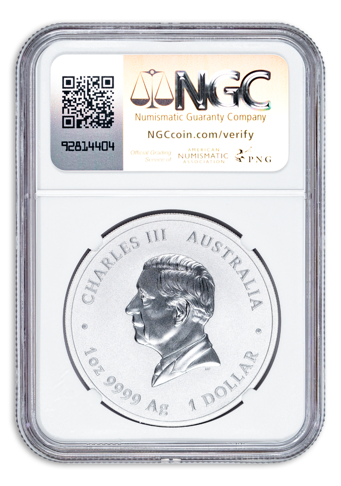 2025 Australia Lunar Year of the Snake Gilt 1 oz Silver Coin NGC MS70 ...