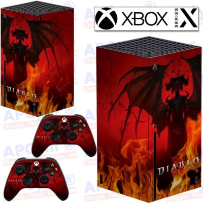Vinilo Skin Wrap Diablo para Consola Xbox Series X + Para 2 mandos | eBay