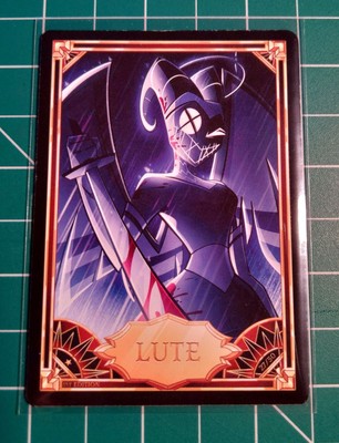 Hazbin Hotel Trading Card - LUTE (EXORCIST) 27/50 1st Edition Vivziepop ...