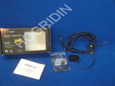 Trans logic micro display tachometer tls-md-hd-12 motorcycle tach ...