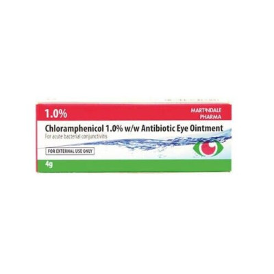 Chloramphenicol Eye Ointment 1% - Bacterial Conjunctivitis, Eye ...