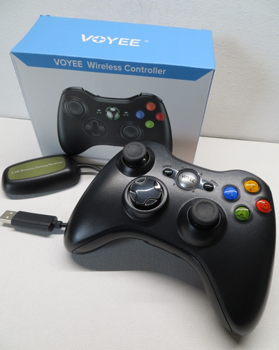 XBOX 360 Voyee Wireless Controller and 2.4G Wireless Gaming Receiver - VG Cond | eBay