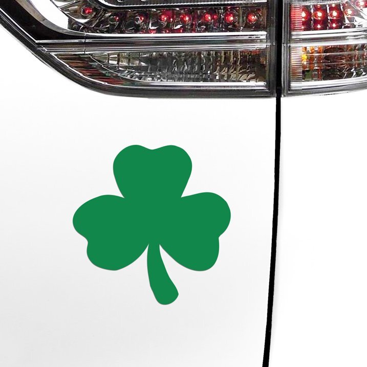 24 Shamrock Magnets - Irish Clover Leaf - car auto magnet decals (2 ...