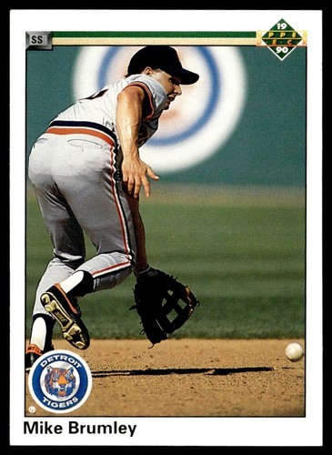 1990 Upper Deck Mike Brumley Detroit Tigers #312 | eBay