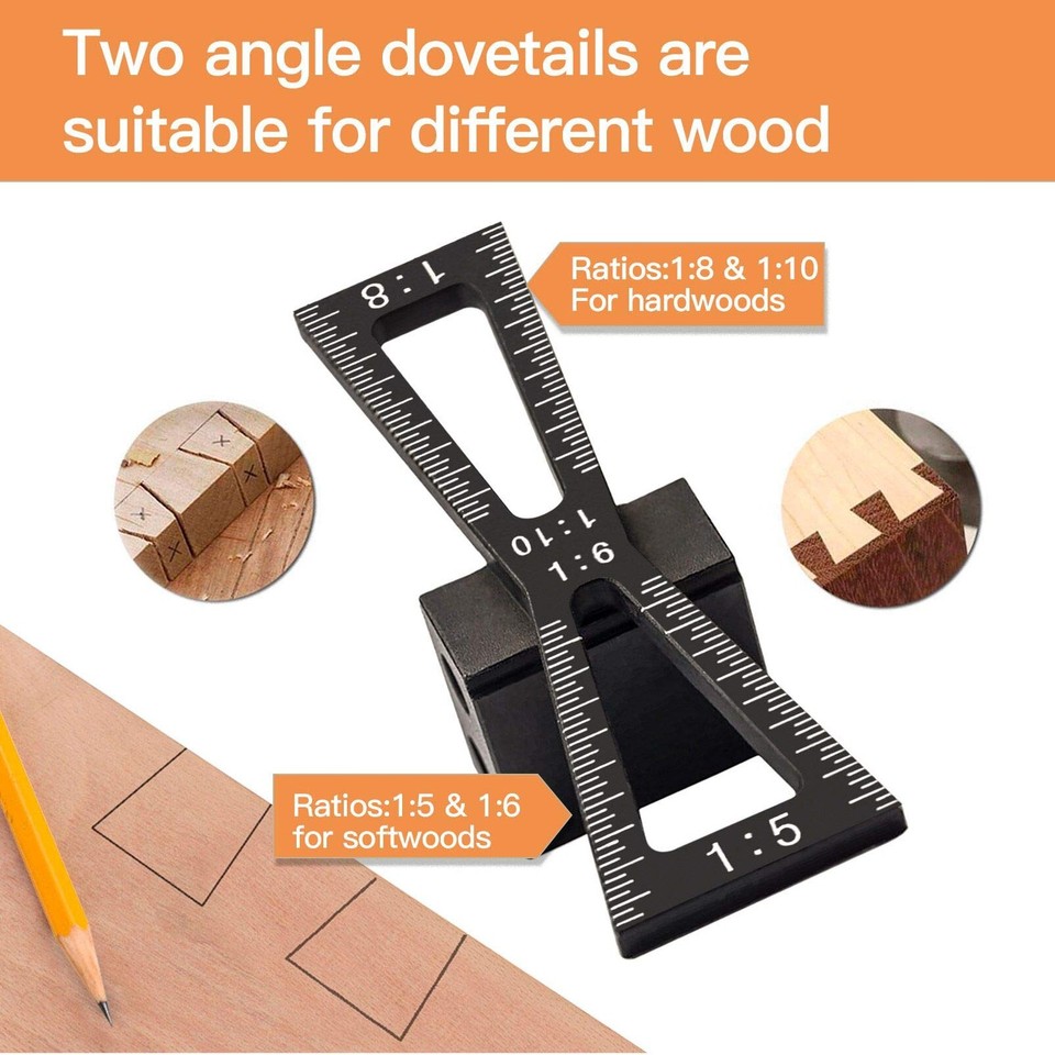 Dovetail Jig Wheel Marking Gauge Plus Set，Micro Adjuster ...